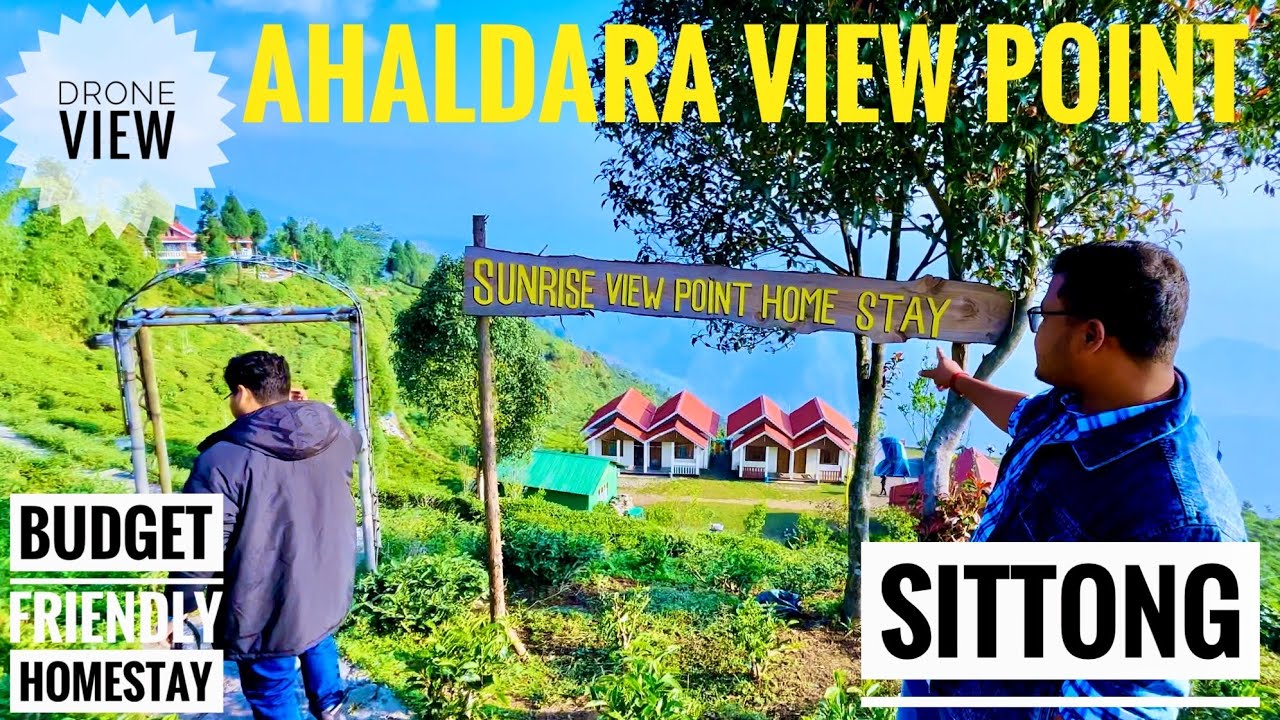 Drone View Of Ahaldara View Point / Sittong / Offbeat Destination ...