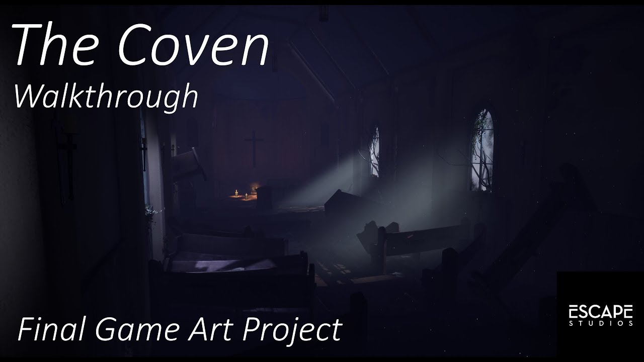 'The Coven' Walkthrough | Final Game Art Project - YouTube