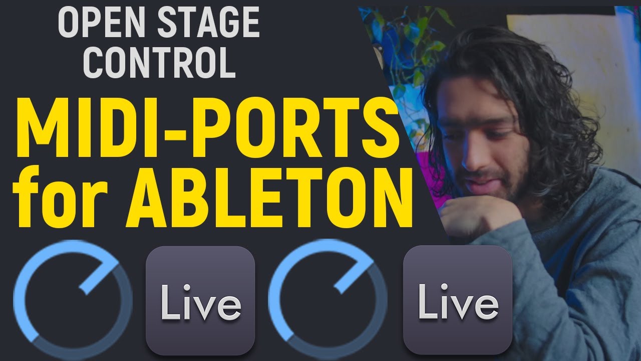 Midi-Ports Solution for Ableton and Open Stage Control - YouTube