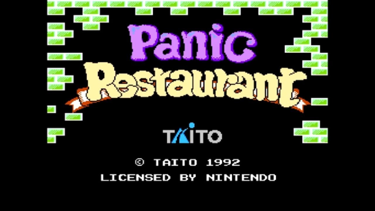 Panic Restaurant - Nintendo NES - YouTube