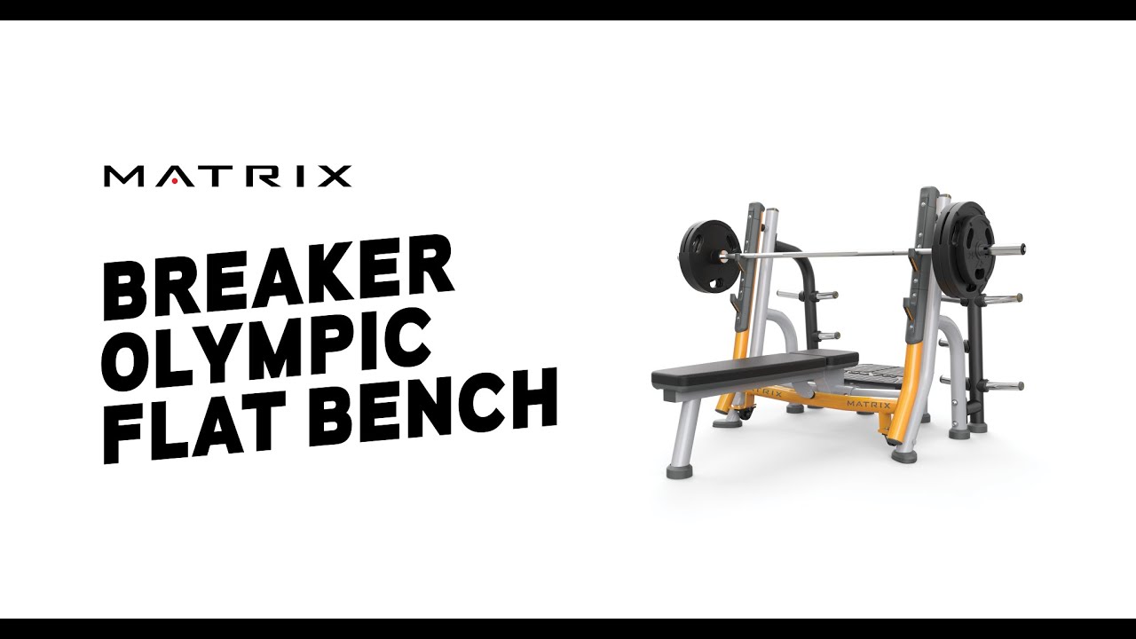 Magum Series | Breaker Olympic Flat Bench - YouTube