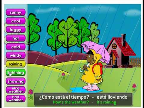 OnlineFreeSpanish - ¿Cómo esta el tiempo? - How is the weather? - YouTube