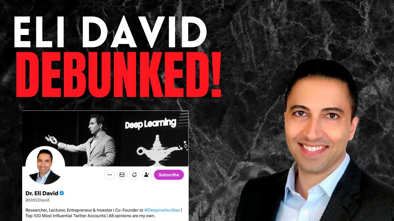 Debunking Dr. Eli David - YouTube