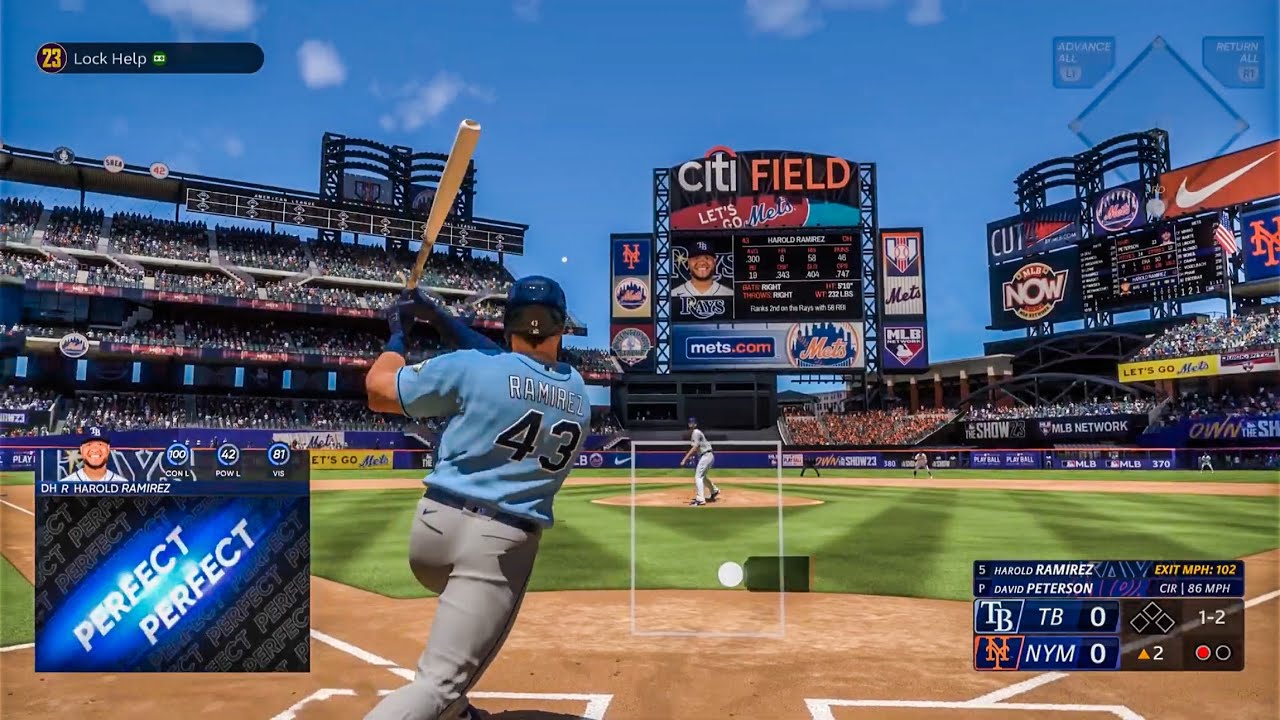 Rays Hit Party! MLB The Show 23 Online Rated! Tampa Bay Rays vs New ...