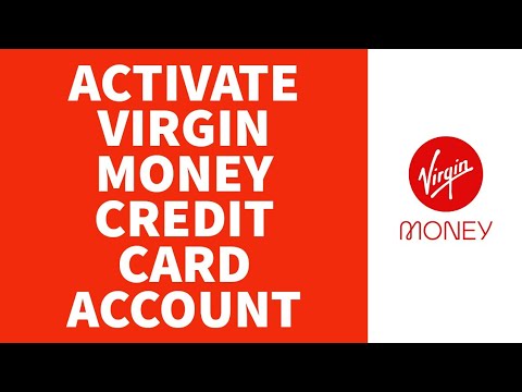 How to Activate Virgin Money Credit Card Online | Credit Card ...