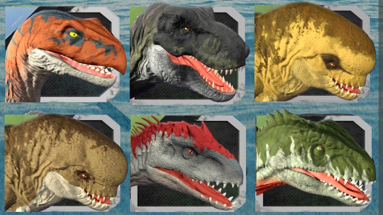 All Jurassic World Rebirth Play App Dinosaurs!! (+Scan Codes) - YouTube
