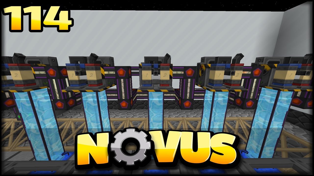 MASSIVE Luftproduktion | Minecraft NOVUS #114 | Minecraft Modpack - YouTube