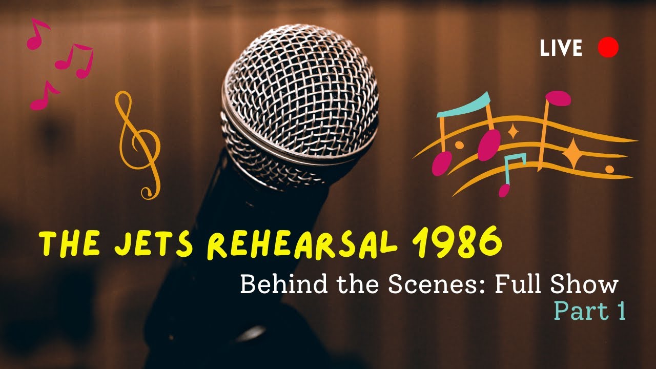 The Jets Rehearsal 1986 Part 1 | Home Video | - YouTube