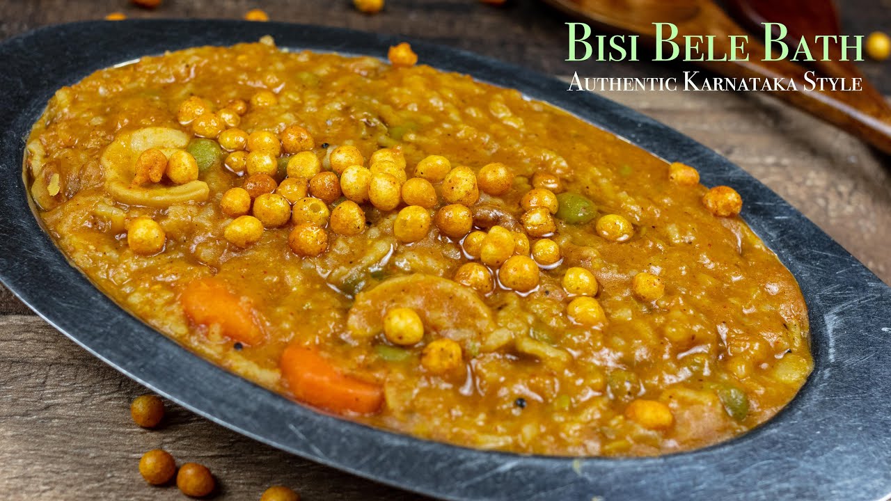 Bisi bele bath recipe in pressure cooker | bisibelebath recipe ...