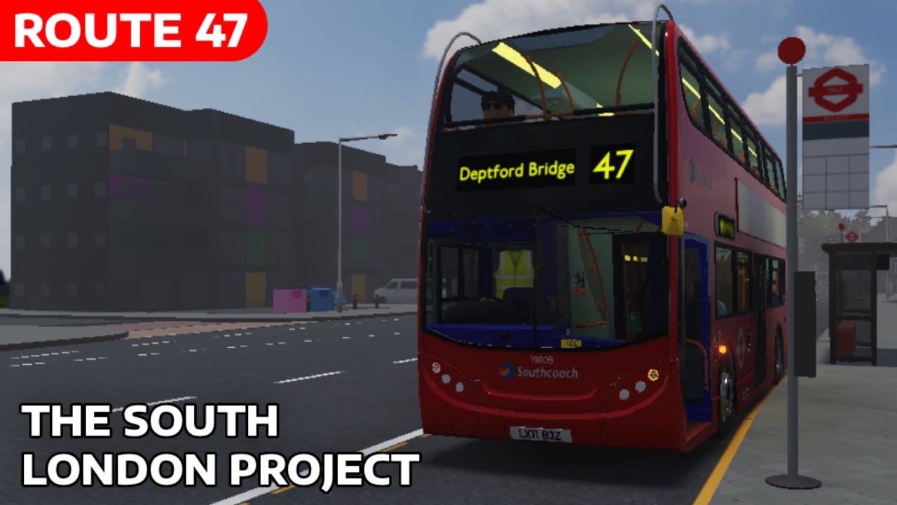 Driving Route 47 to Deptford Bridge (South London Bus Simulator) - YouTube