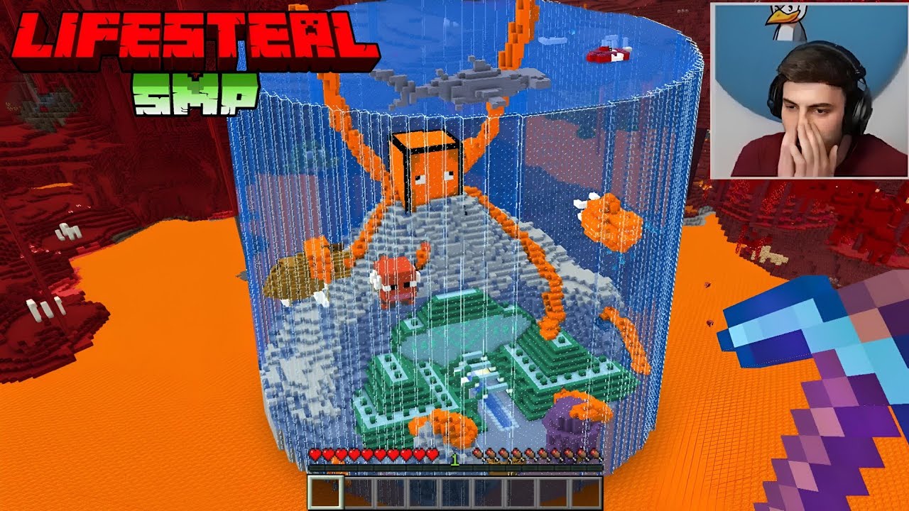 SB737 Lifesteal SMP Season 7 New Nether Base...😱 - YouTube