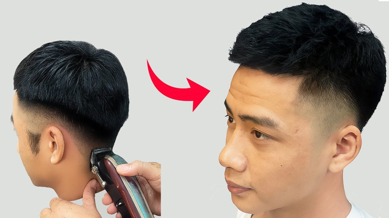 Mid Fade Crop Top | Modern Men’s Haircut Tutorial | The Art of Haircut ...