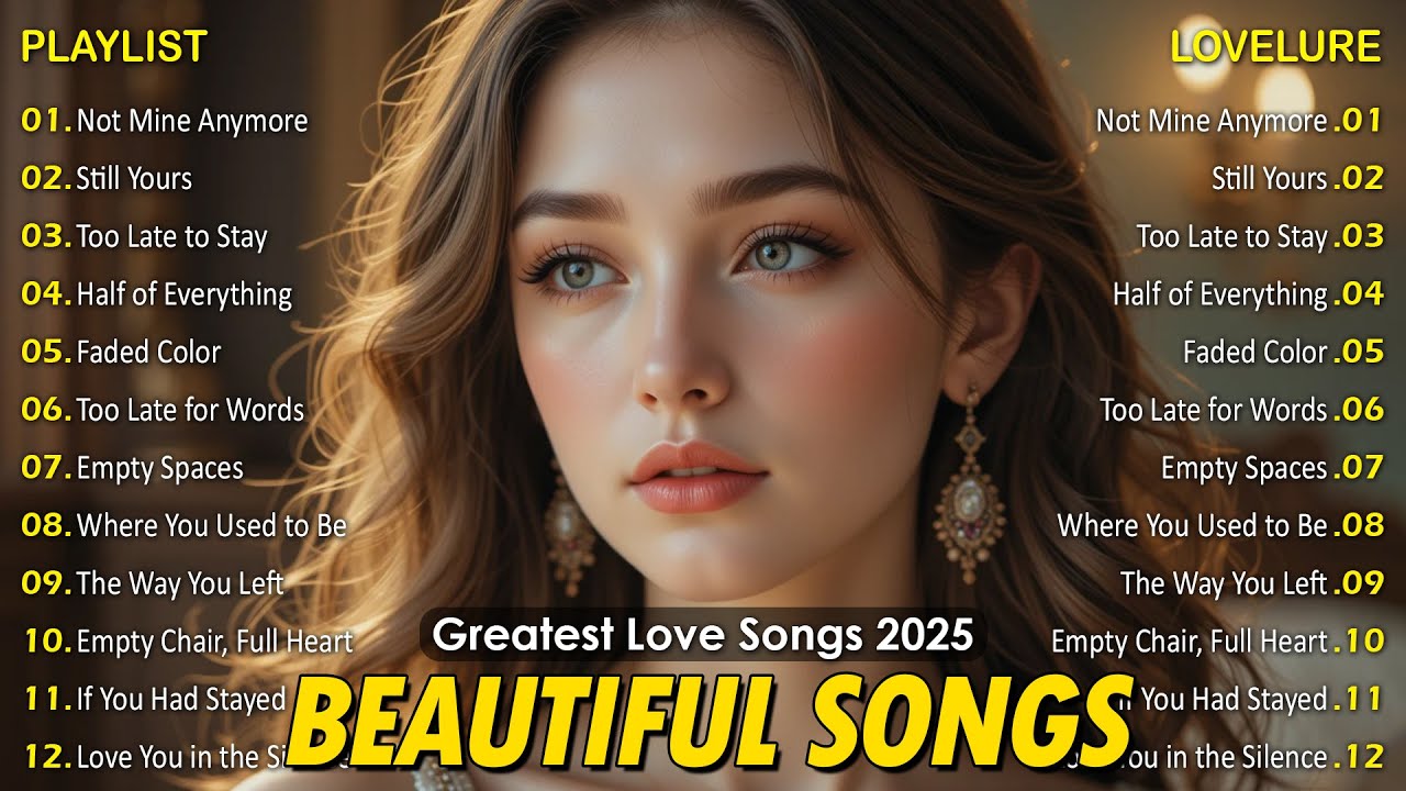 Beautiful Songs 2025 - Vol.06 | Top 20 Beautiful Love Songs Playlist ...