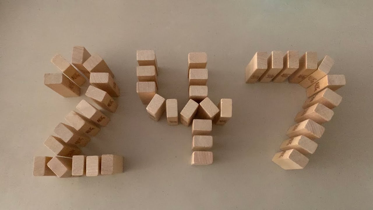 Number Dominoes - Number 247 - YouTube