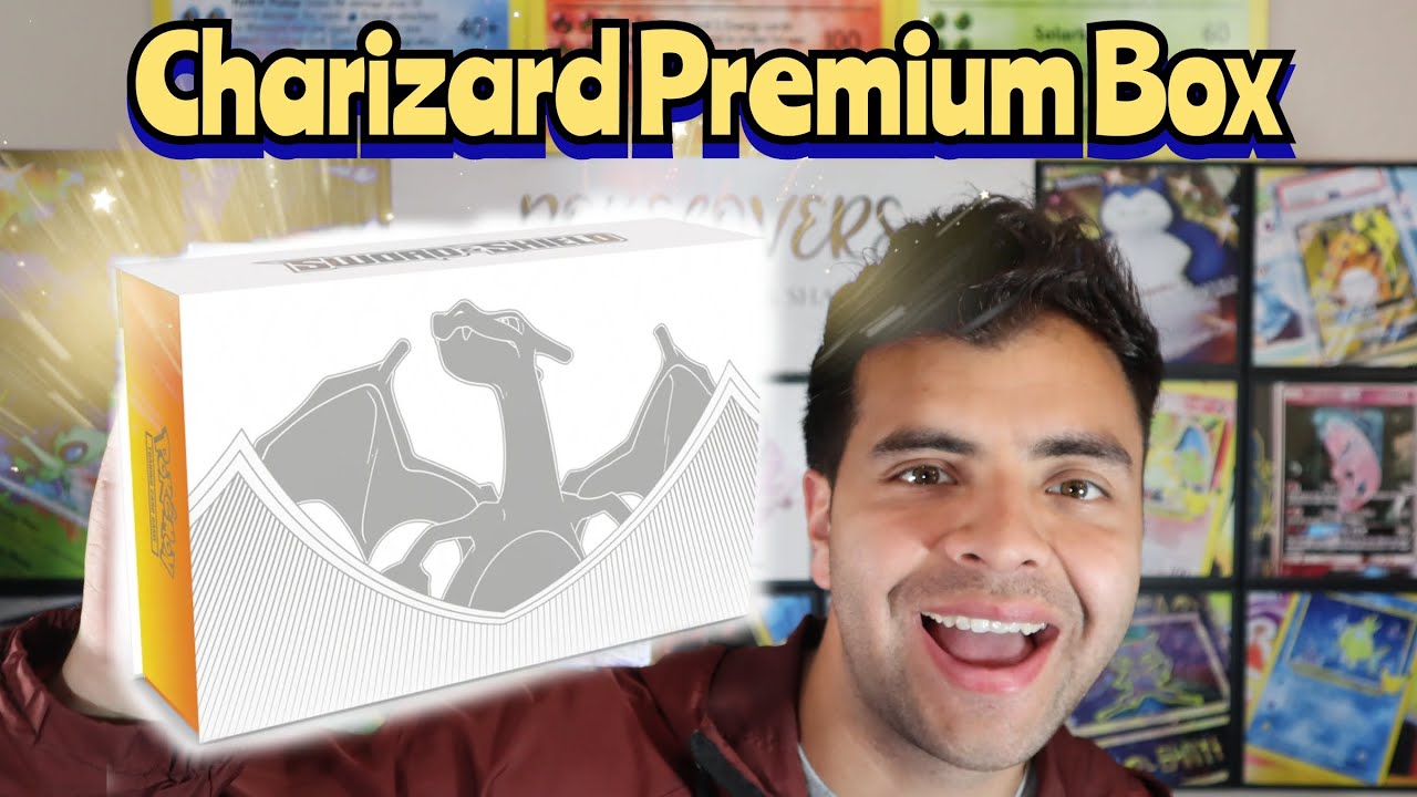 *CHARIZARD PREMIUM COLLECTION BOX* FIRST TIME OPENING!!! PULLING ...