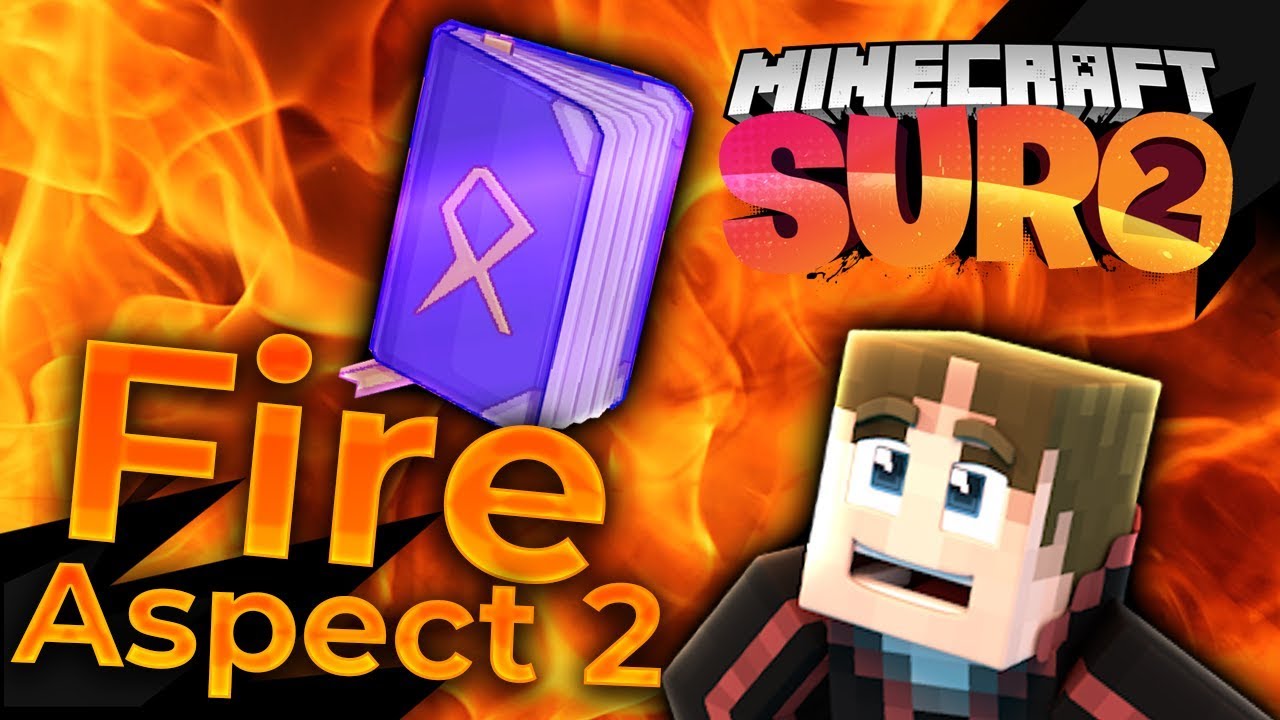 FIRE ASPECT 2 BUCH | Minecraft Suro 2 Tag 2 - YouTube