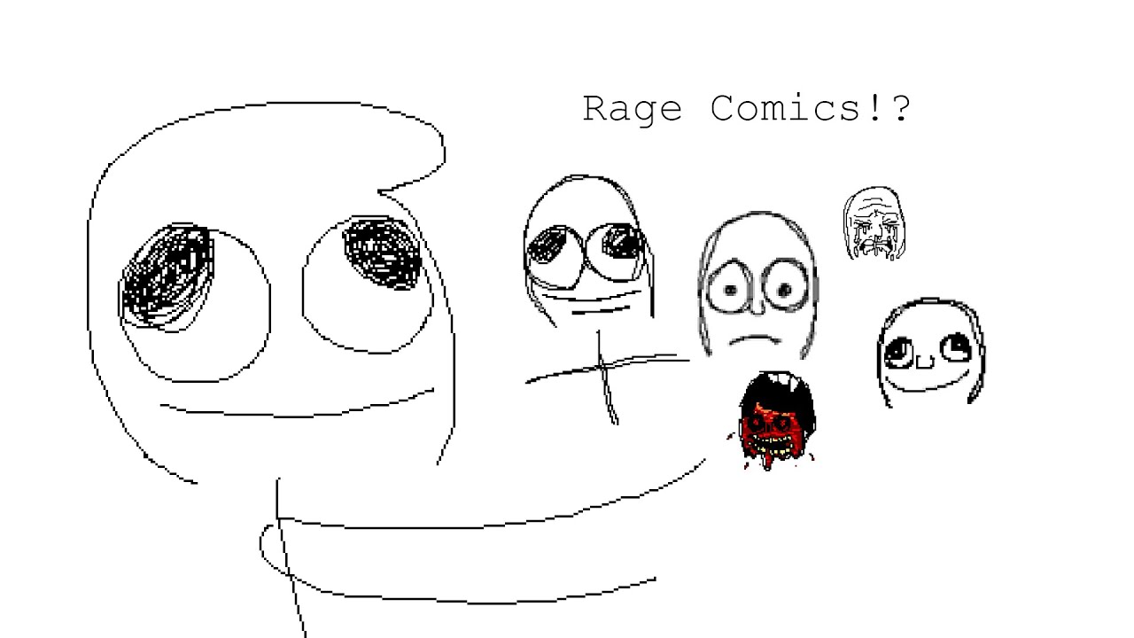 I made some "rage comics" on Reddit. HERE'S HOW I DID IT - YouTube