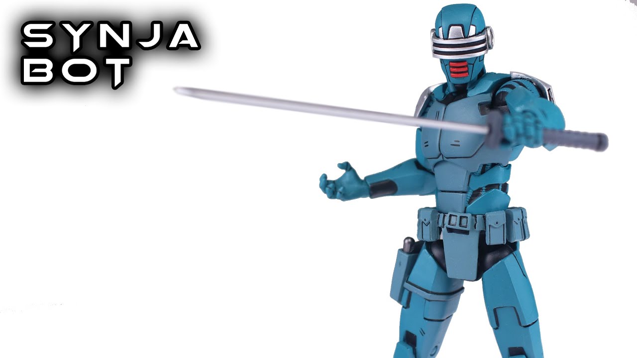 NECA SYNJA BOT The Last Ronin TMNT Action Figure Review - YouTube