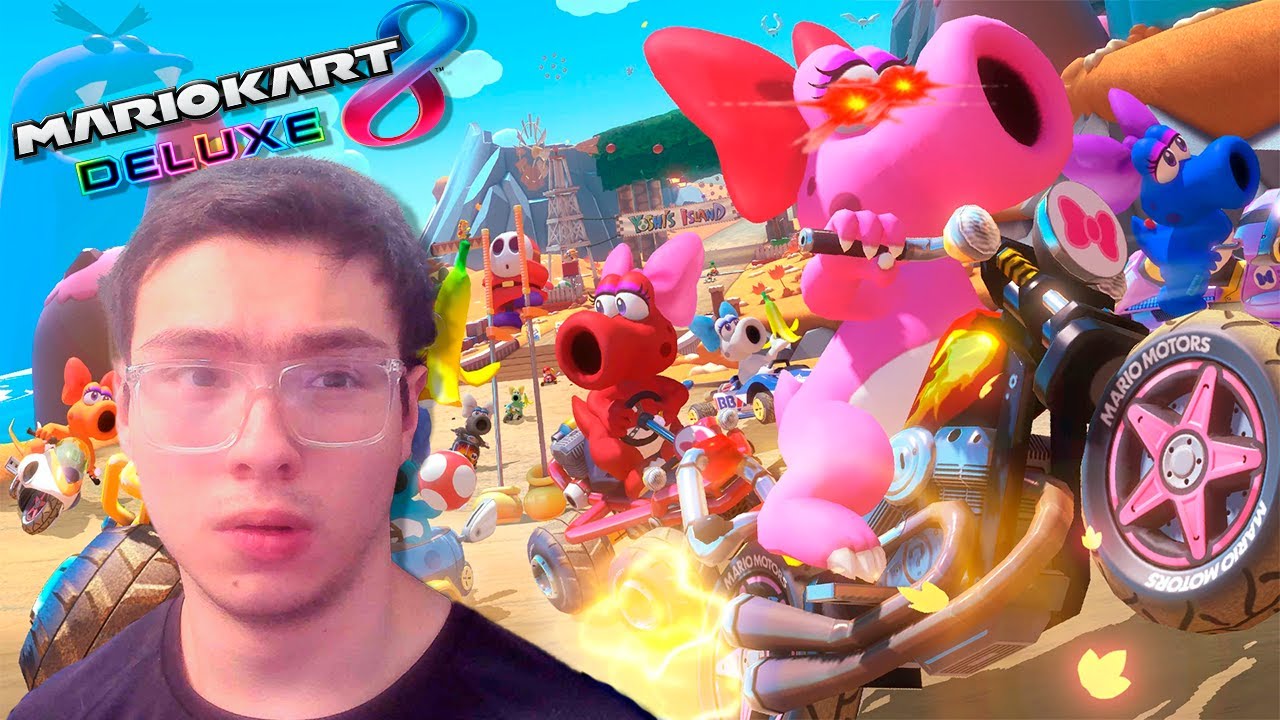 Mi suerte es maravillosa | MOMENTOS RANDOM | Mario kart 8 deluxe - YouTube