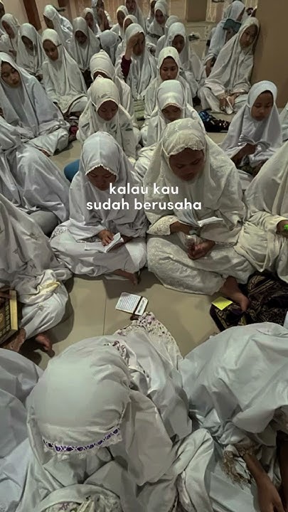 Menerima ketetapan Allah #daarulahsan #ayomondokdipesantren #beranda #education #foryou # ...