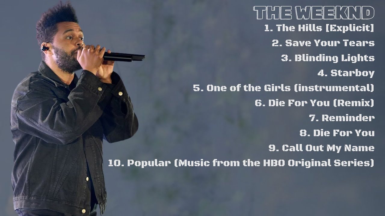 T h e W e e k n d ~ Greatest Hits ~ Best Songs Music Hits Collection ...