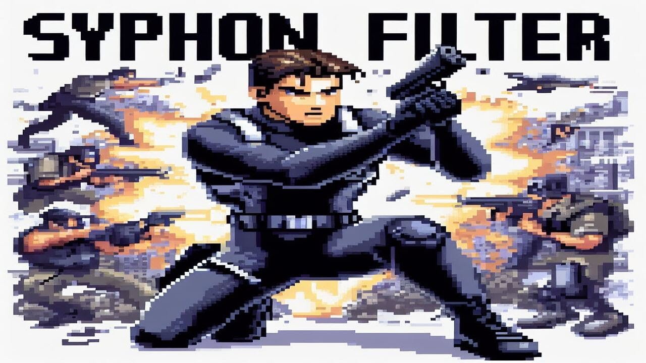 🔴SYPHON FILTER PS1 EL SÚPER ESPÍA GABE LOGAN PARTE 1 ESPAÑOL # ...