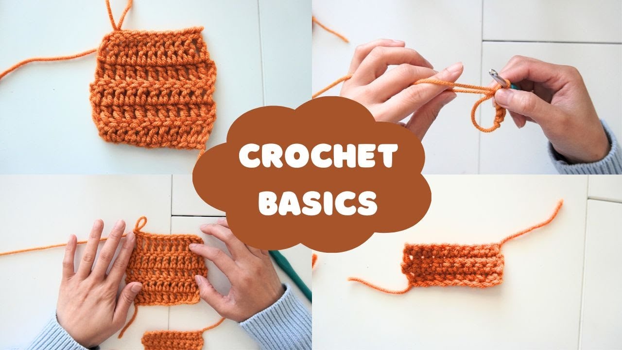 Crochet 101: Basic Crochet Stitches | Magic Circle tutorial - YouTube