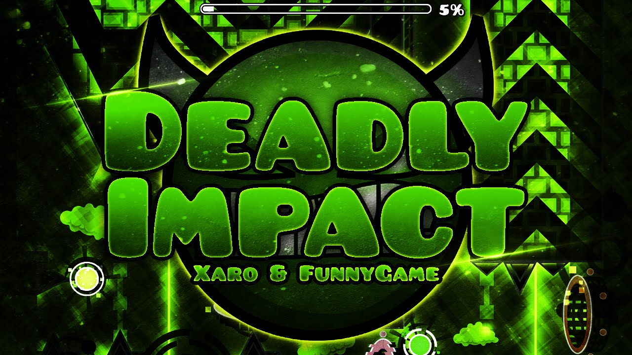 Geometry Dash #50 - Deadly Impact COMPLETE - YouTube
