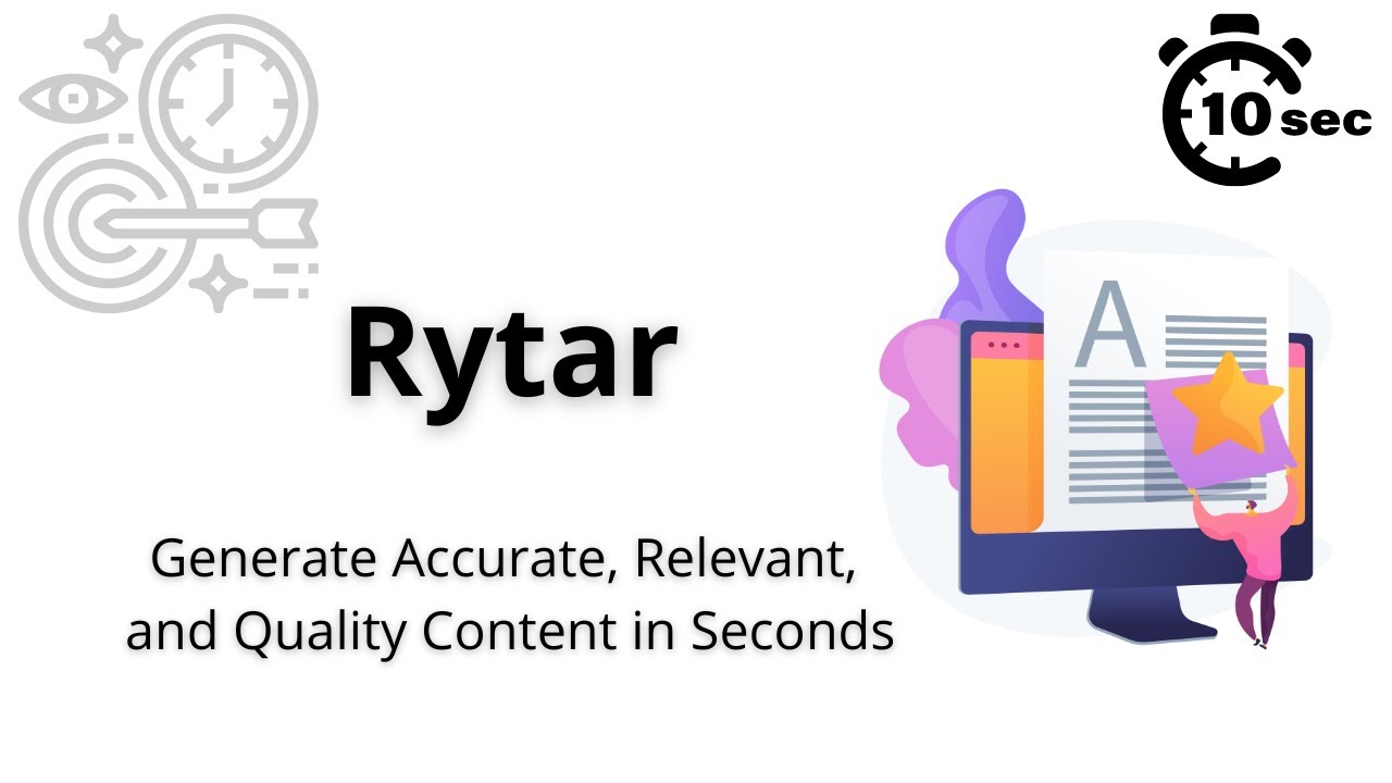 Generate Accurate & Quality Content in Seconds with Rytar | Rytar Demo - YouTube