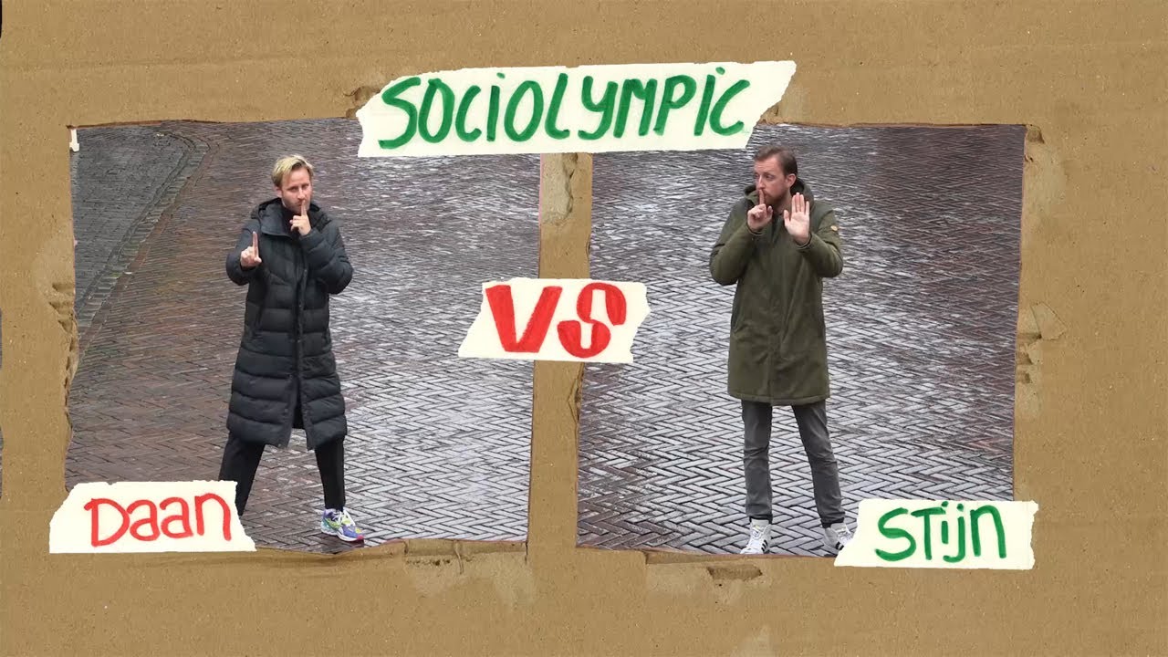 Sociolympic: PIJNLIJKE STILTE | Daan vs. Stijn | Streetlab: De Liefde ...