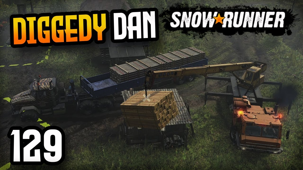 Wir spielen SnowRunner! - Teil 129: Großer FAN vom Diggedy DAN 96320 ...