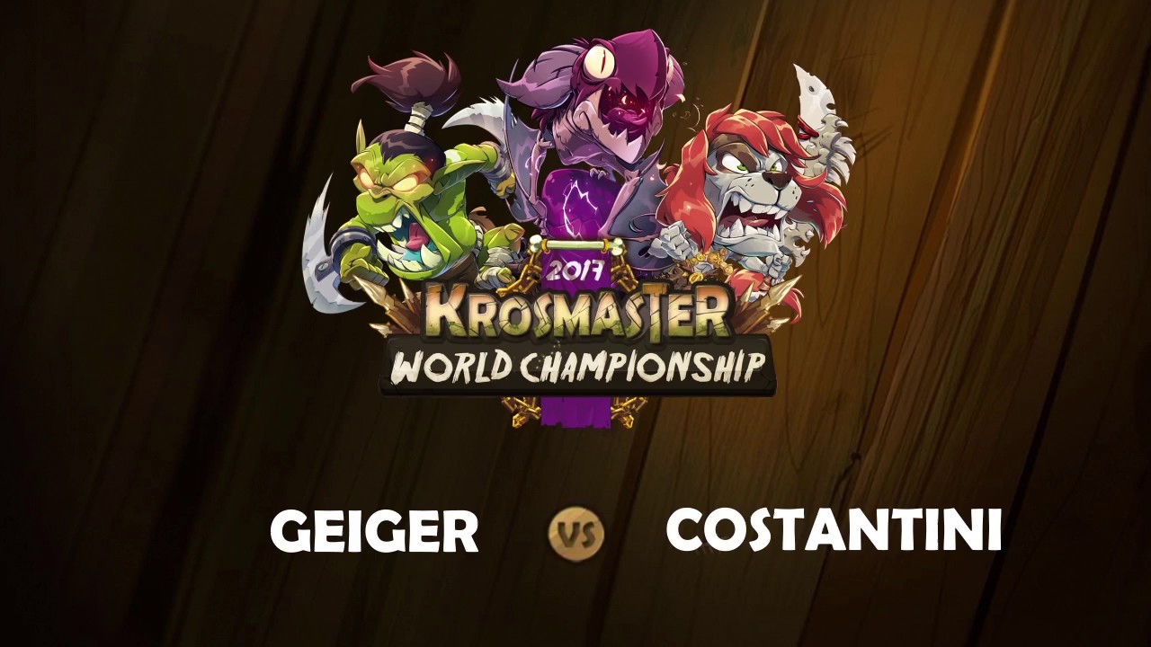 Krosmaster World Championship 2017 - Low Bracket Final I - Geiger vs ...
