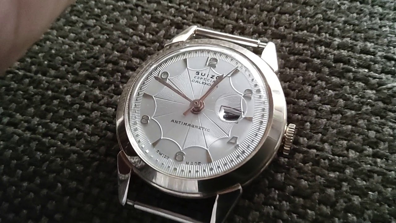Suizo, vintage watch - YouTube