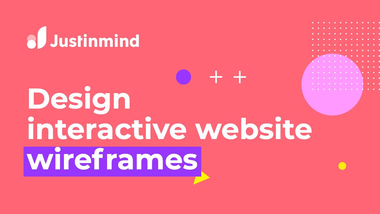 Design interactive website wireframes - YouTube