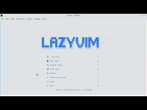 Demo of LazyVim - YouTube