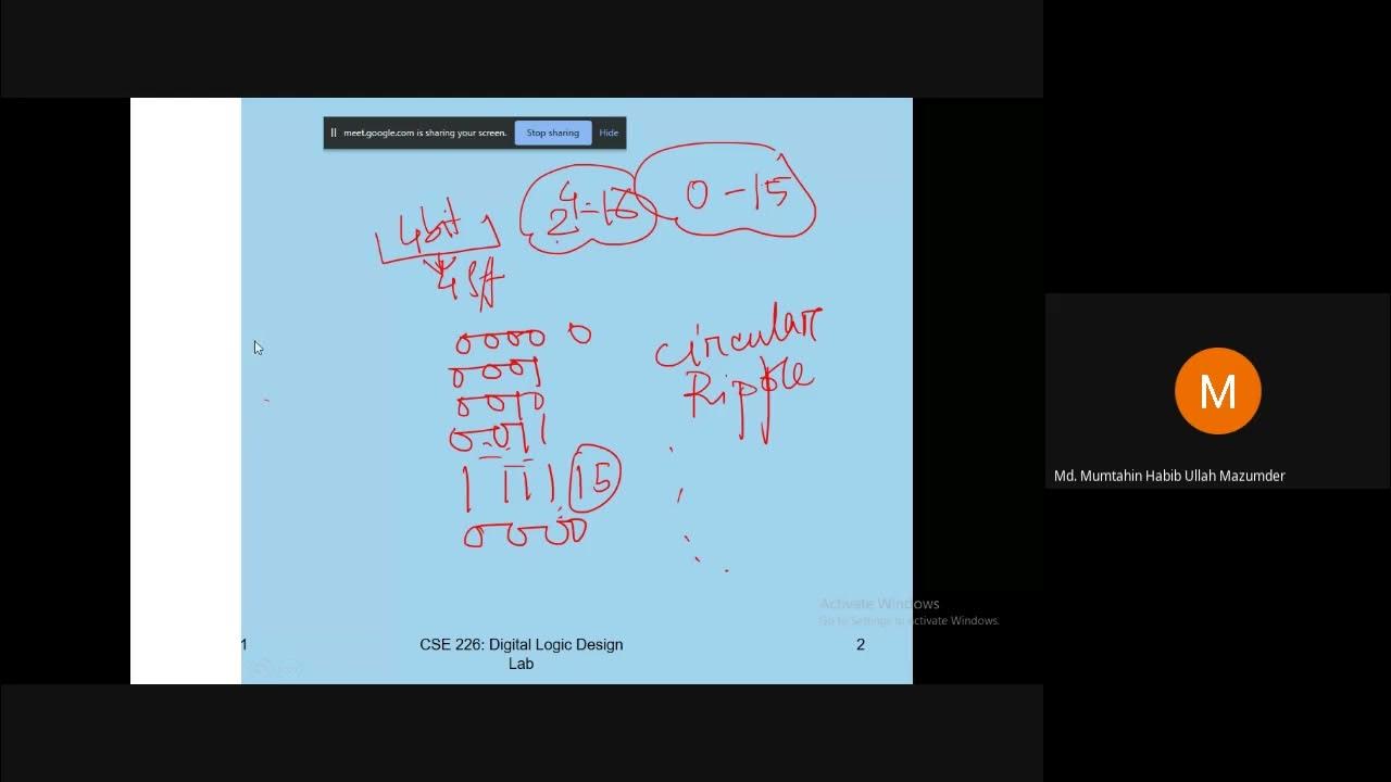 CSE 1326 Digital Logic Design Laboratory 2021 09 21 at 22 43 GMT 7 - YouTube