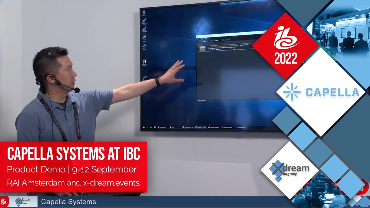 Capella Systems Cambria FTC Demo | Hybrid IBC 2022 - YouTube