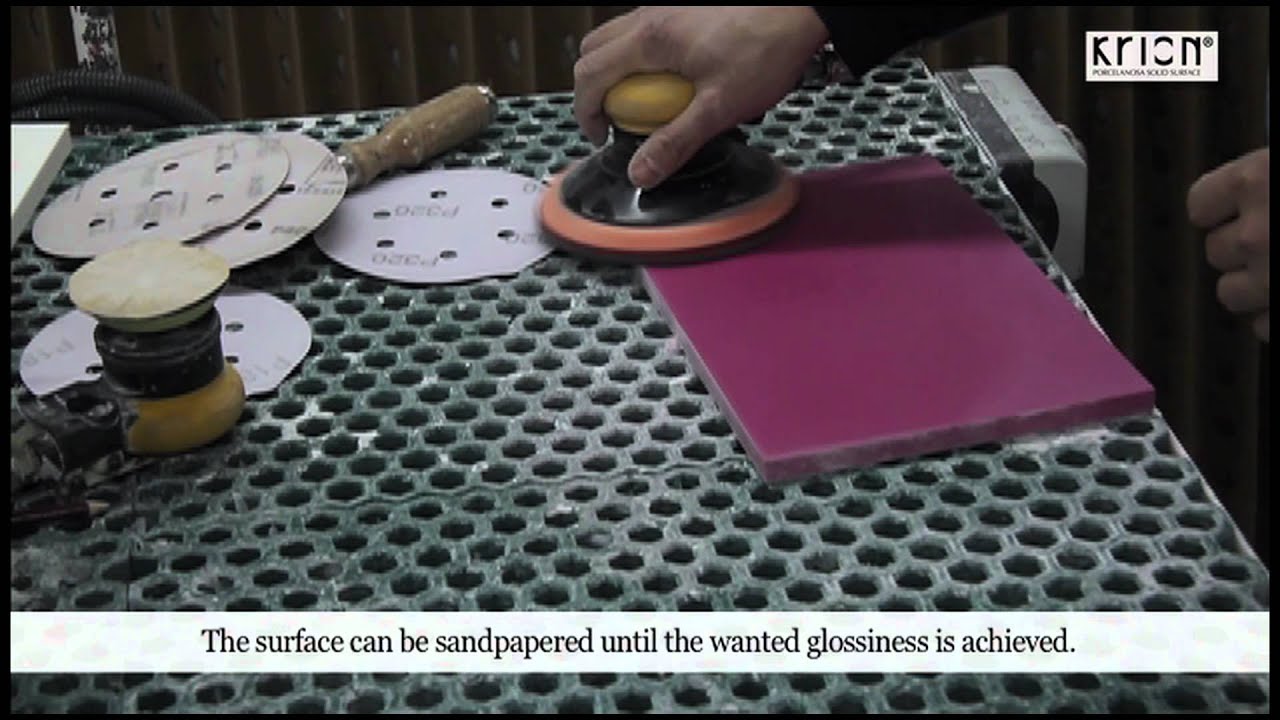 KRION™ - Sandpapering (EN) - YouTube