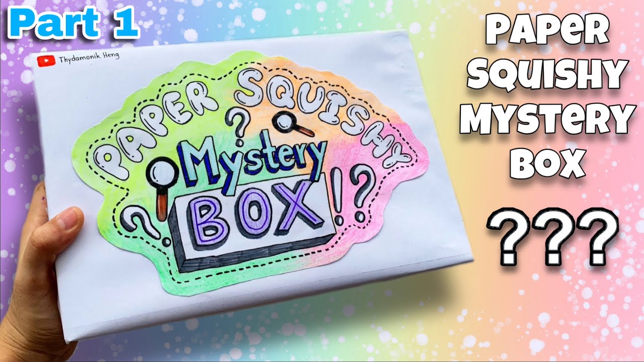 Paper Squishy MYSTERY BOX (Part1)~your paper squishy requests ...
