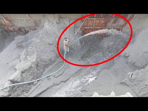 Unloading sand form ship barge unloading video unload sand from big barge ship 498 (02 May 2026)