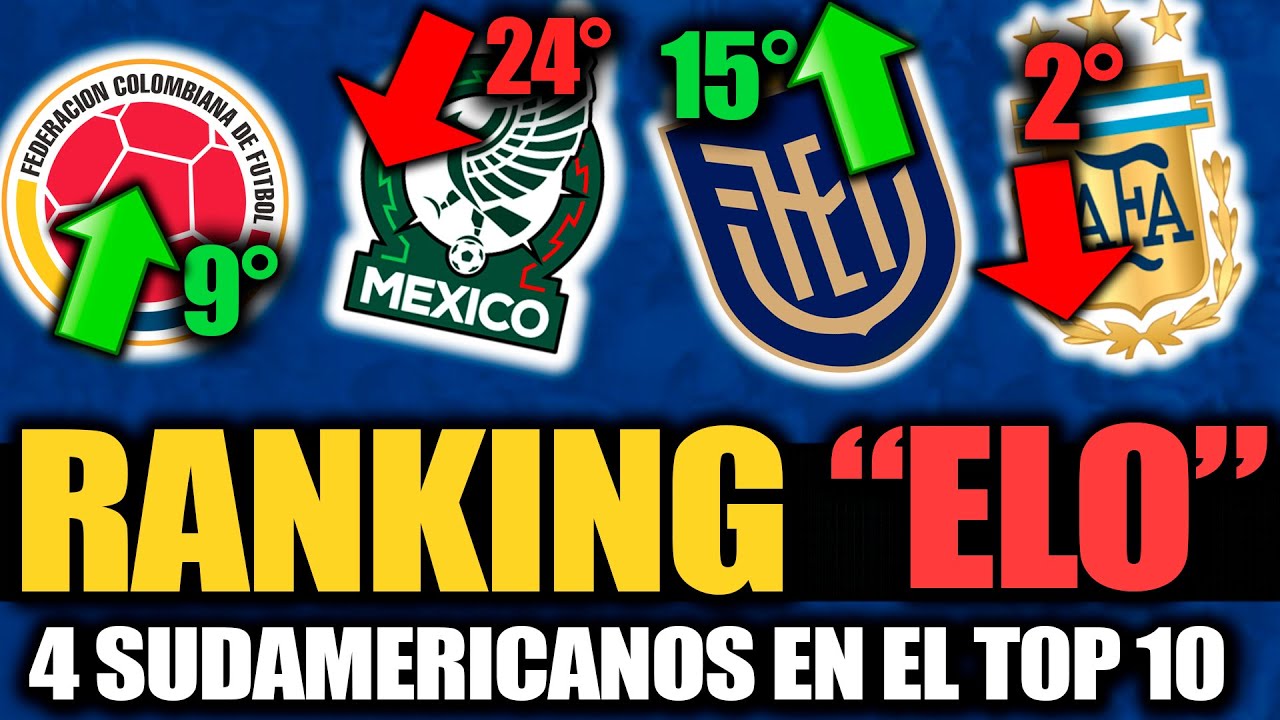 RANKING FIFA MEJORADO: este RANKING MUESTRA la VERDADERA POSICION A ...
