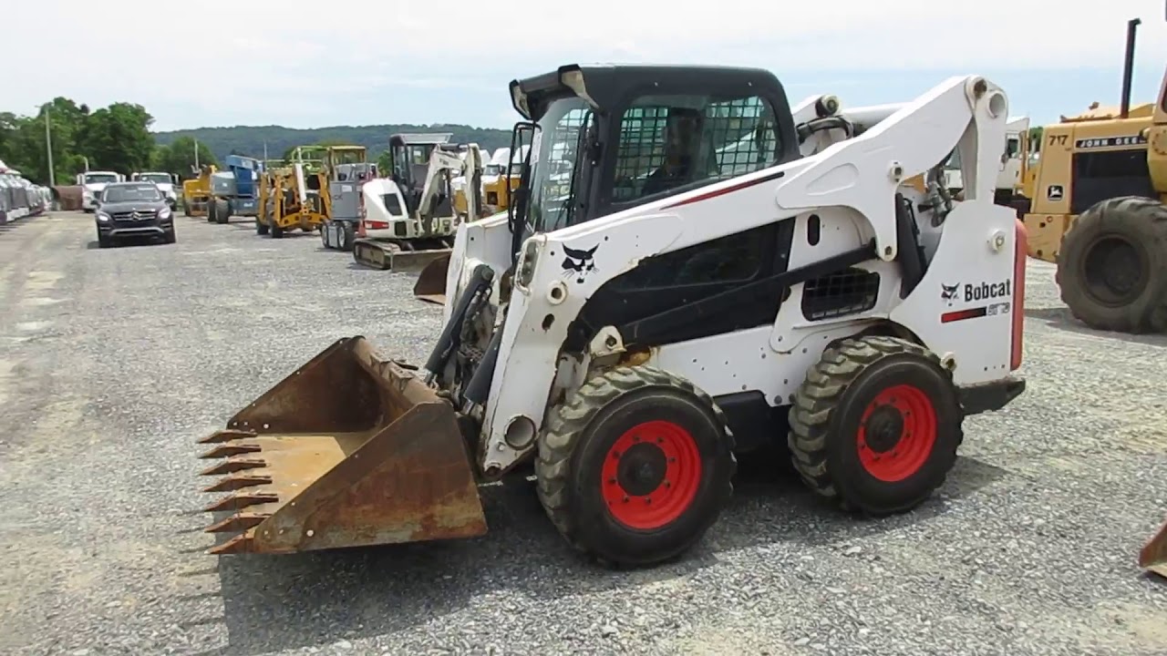 2013 BOBCAT S 750 SKID LOADER, STOCK # 45208 - YouTube