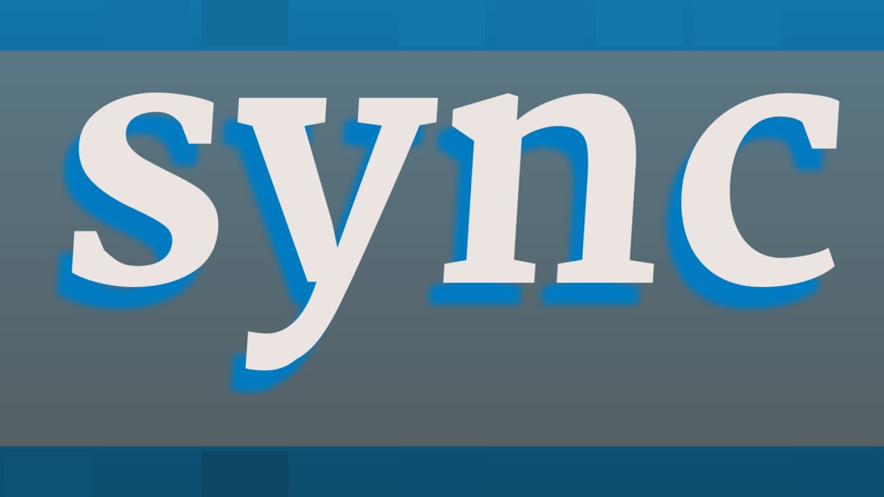 SYNC pronunciation • How to pronounce SYNC - YouTube