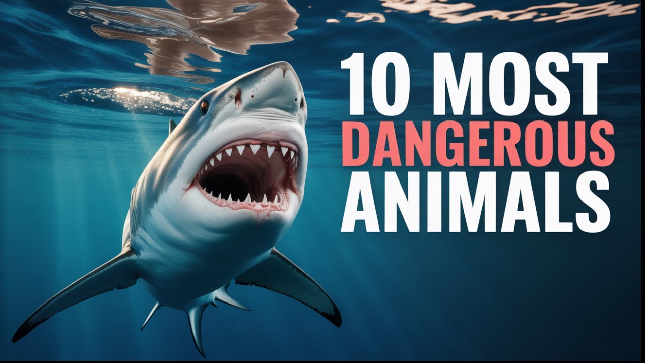 10 Most Dangerous Predators on Earth Revealed! - YouTube