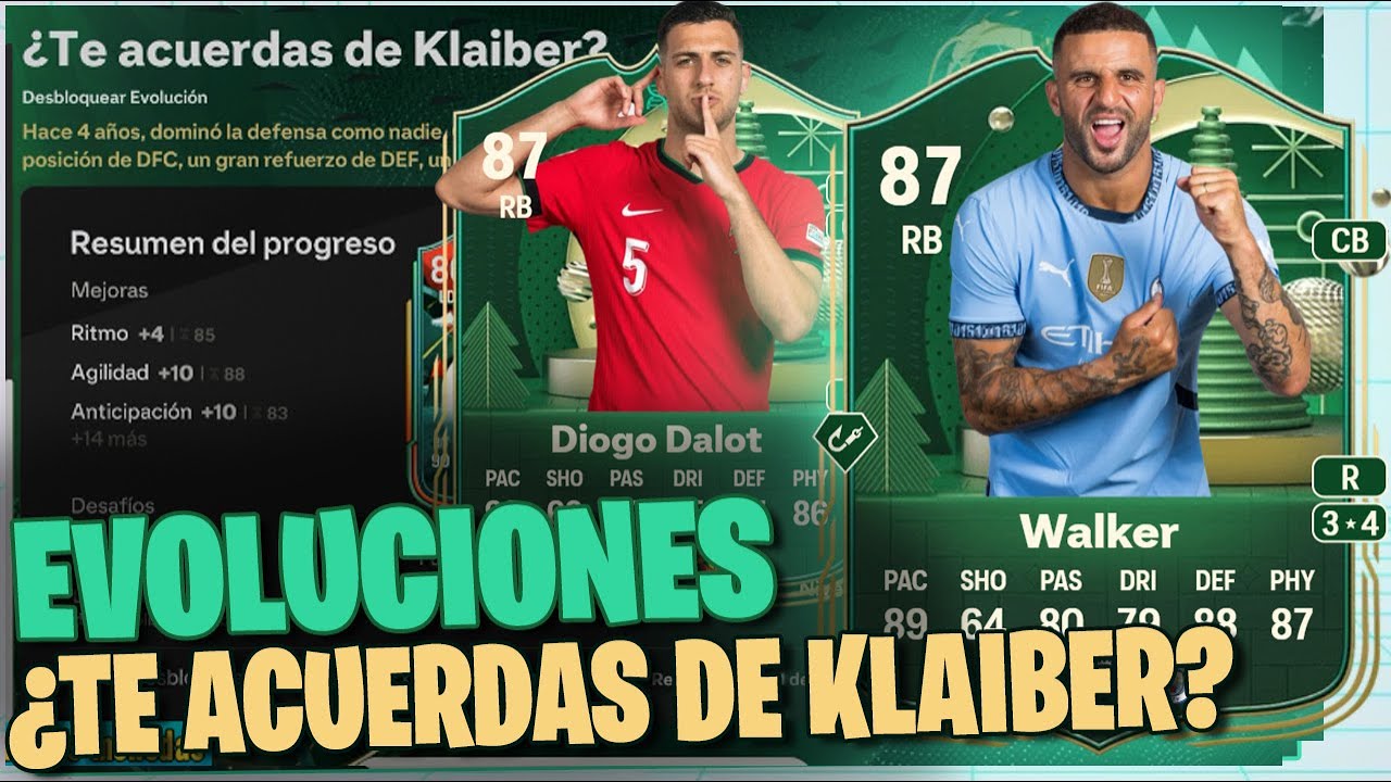EVOLUCION: ¿TE ACUERDAS DE KLAIBER? en FC 25 ⭐ EA FC 25 Remember ...