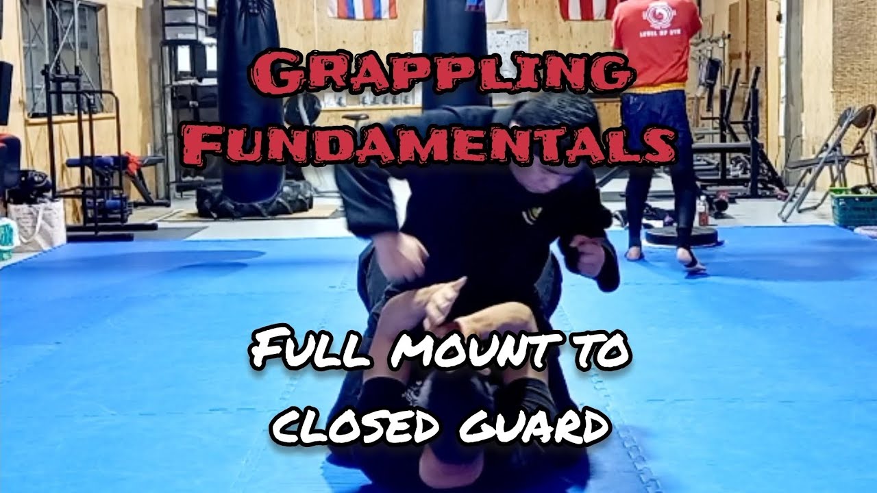 Full Mount Escape to Closed Guard (Grappling Fundamentals for Beginners ...