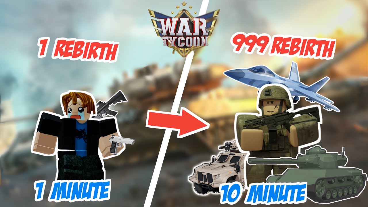 FASTEST WAY TO REBIRTH IN WAR TYCOON ROBLOX!! ||ROBLOX|| - YouTube