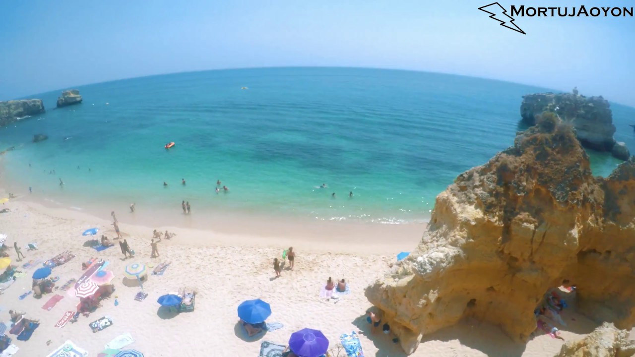 Praia de São Rafael - Albufeira , Portugal 2017 4K - YouTube