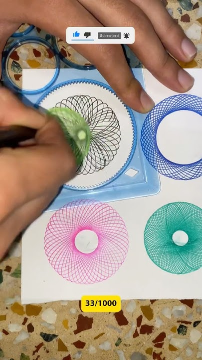Mesmerizing Spirograph Art 😱 473 - YouTube