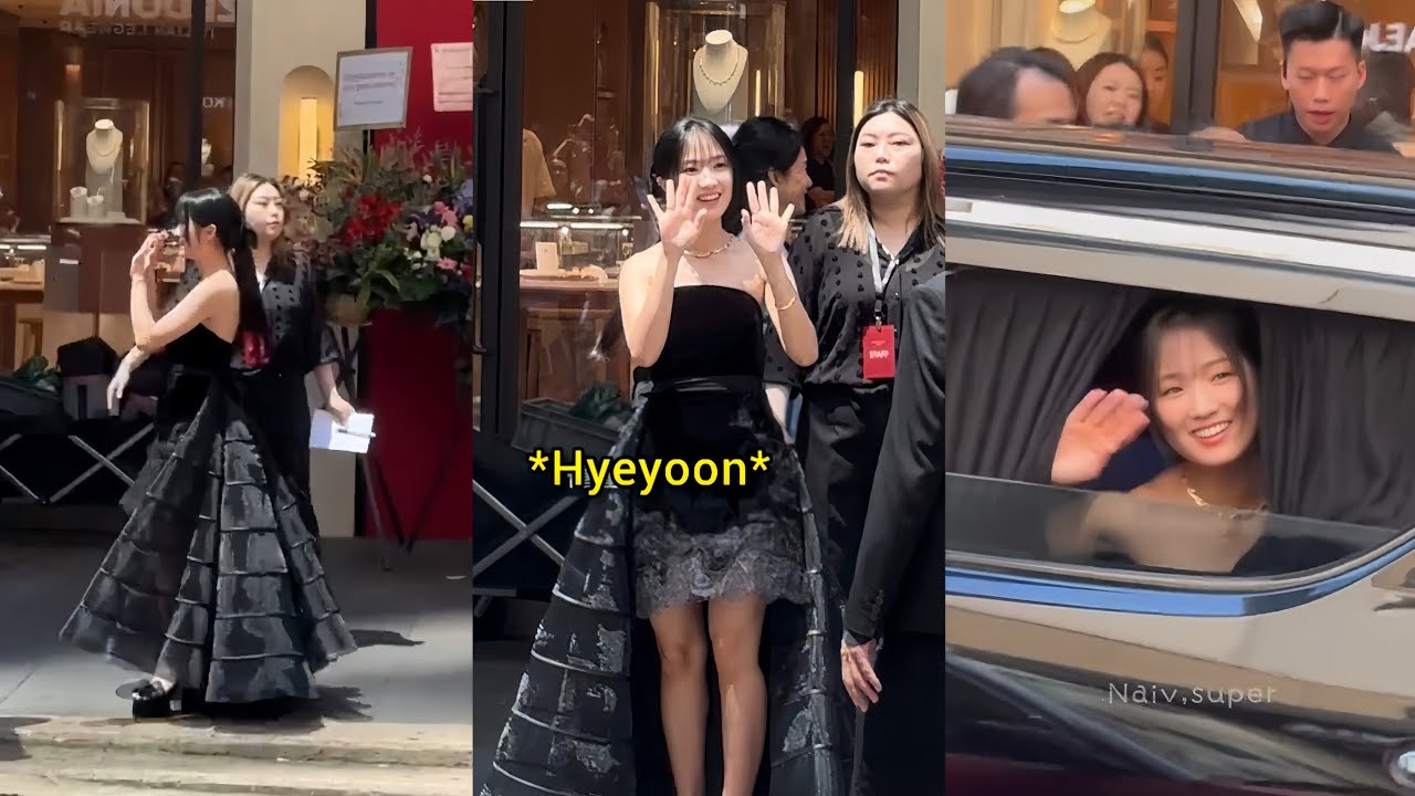 Kim HyeYoon At Chow Tai Fook Event In Hong Kong - YouTube